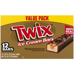 TWIX Ice Cream Sundae Squares