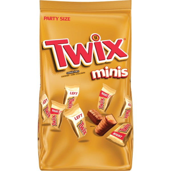 TWIX Caramel Minis Candy Bars, 9.7oz Bag | TWIX