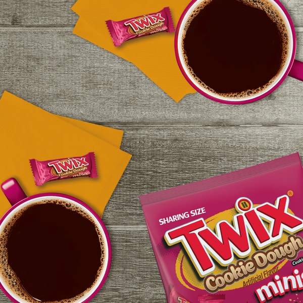 Twix Cookie Dough Minis Candy Bars 77oz Bag Twix