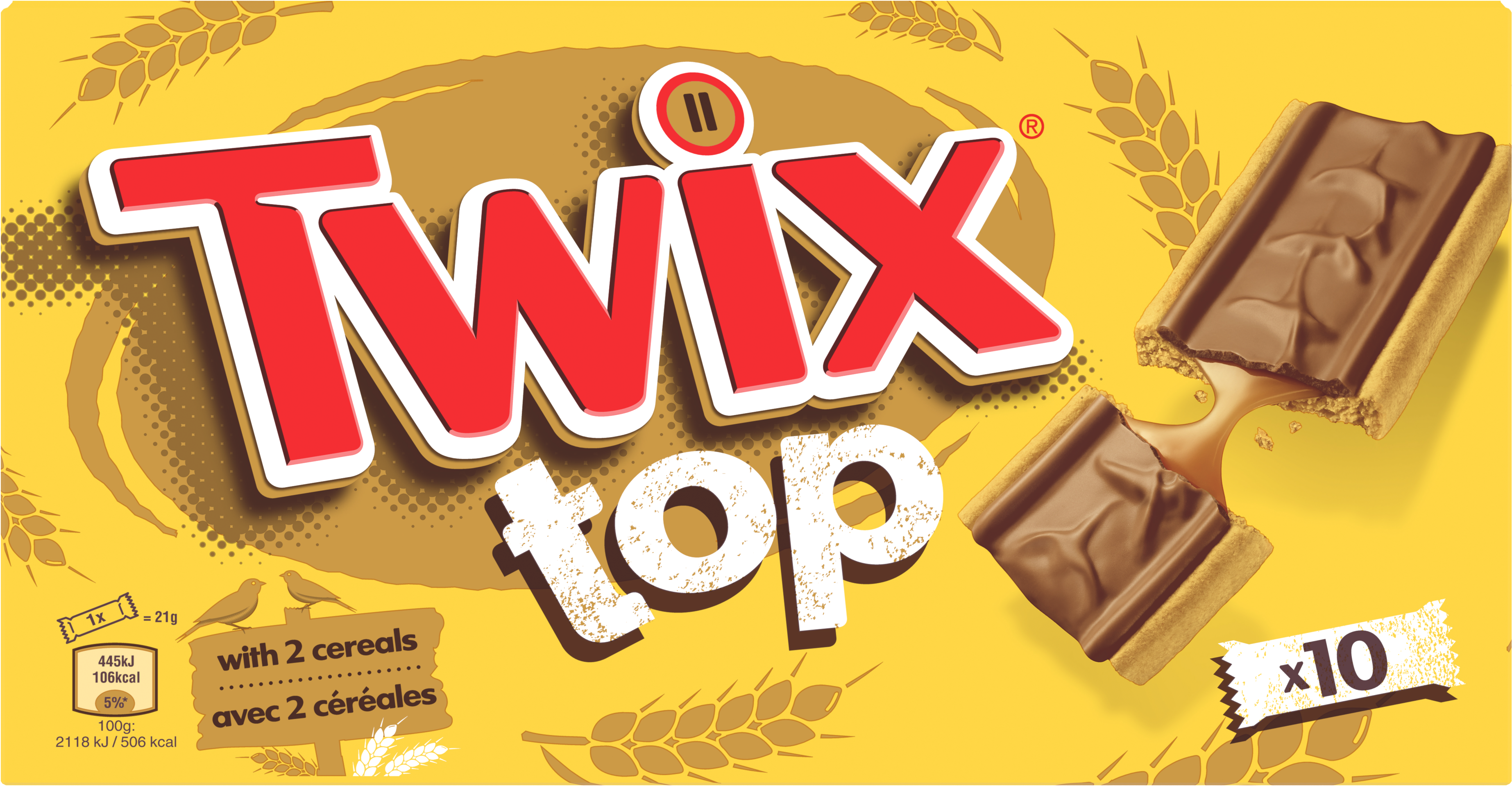TWIX top 10x21g TWIX