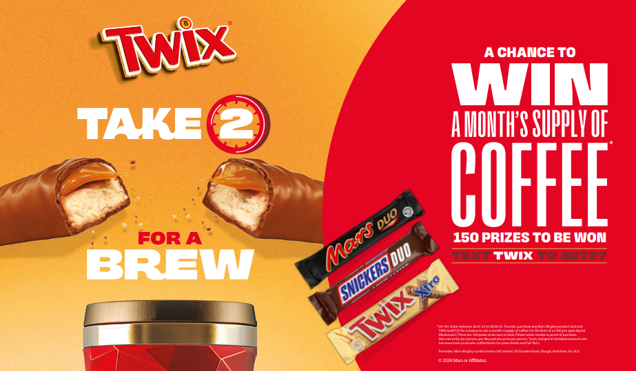 TWIX WIN COFFEE